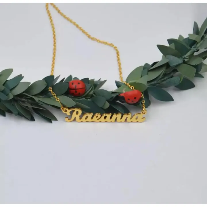 Customized Golden & Silver Name Locket Beautiful Design Trending ...