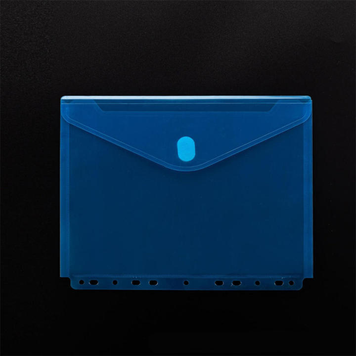 11 holes Transparent plastic file folders Lightweight Plastic A4 size ...