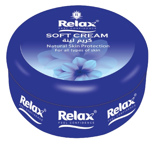 Relax Soft Cream 250g For All Type of skin Natural Skin Protection ...