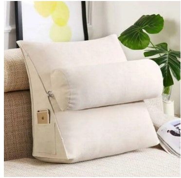 Super Soft & Comfortable Triangular Back Support Cushion - Royal Touch ...