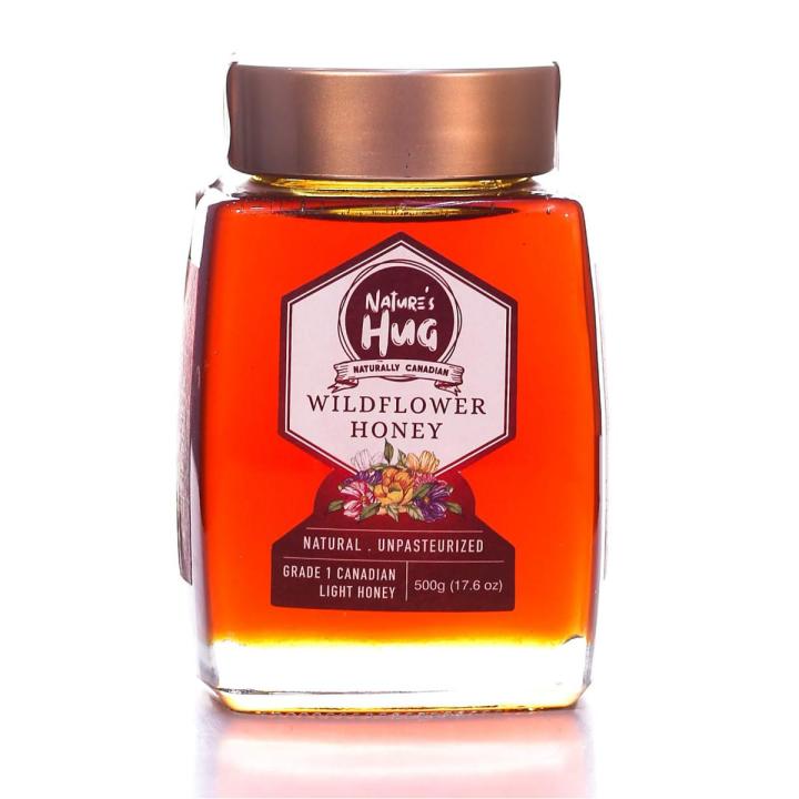 NATURE’S HUG WILDFLOWER HONEY – 500GM | Daraz.pk