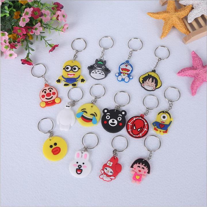 Keychain Key Ring Cartoon Keychain Keyfob Portable Party Key chain Free ...