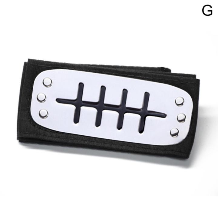 Naruto Konoha Logo Forehead Headband Protector Headgear Turban Cosplay ...