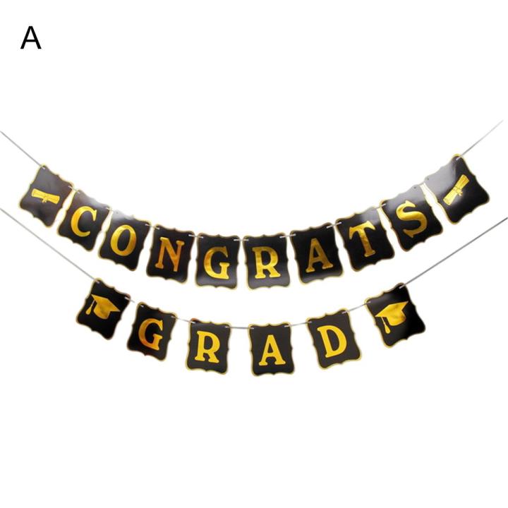 Flags Banner Simple Installation Add Ambient Graduation Graduation ...