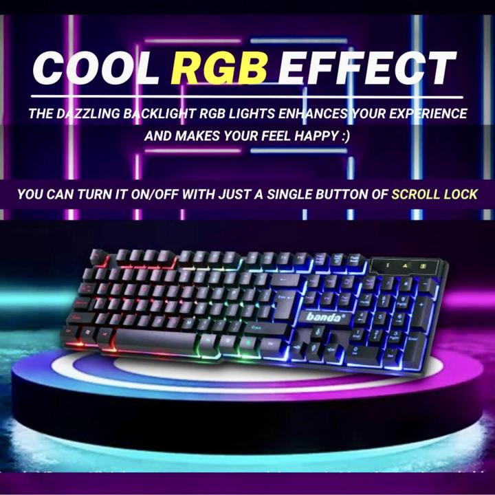 Best RGB Gaming Keyboard with Dynamic Lighting Effects & Advanced Anti ...