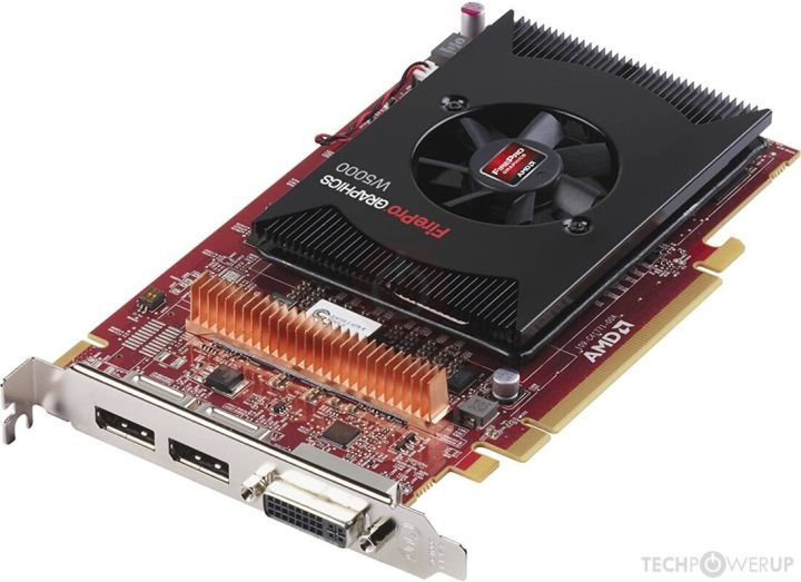 AMD FirePro W5000 2GB GDDR5 256Bit PCIe x16 Dual DisplayPort DVI Professional Graphics Card GPU ...