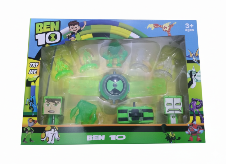 Ben 10 Omnitrix Watch Set - Ultimate Alien Force Action Figures Toy Kit ...