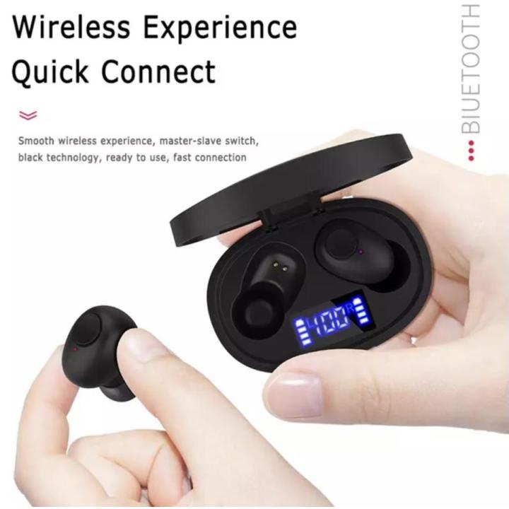 Wireless TWS-T12 HD Audio Portable Charging Box Charging Indicator ...