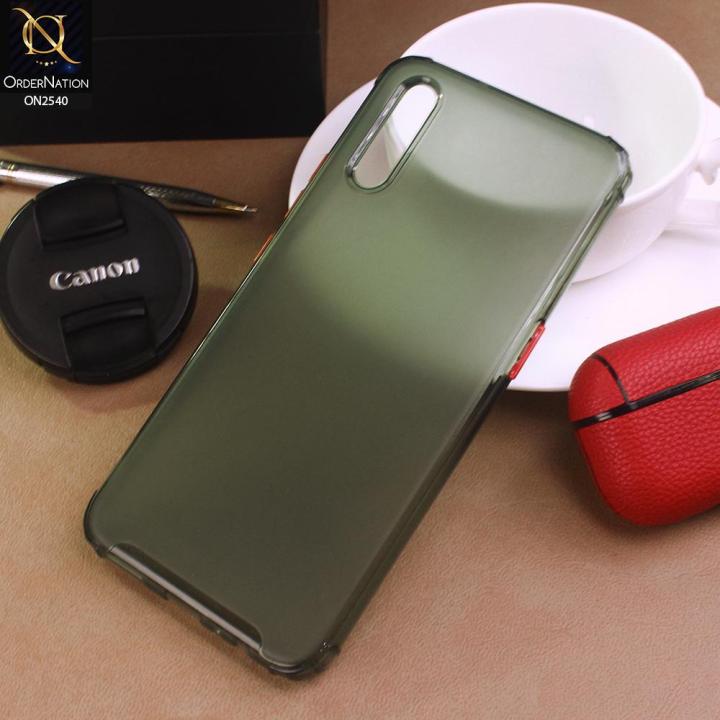 Vivo_ S1 Cover - Green - Candy Assorted Color Soft Semi-Transparent ...