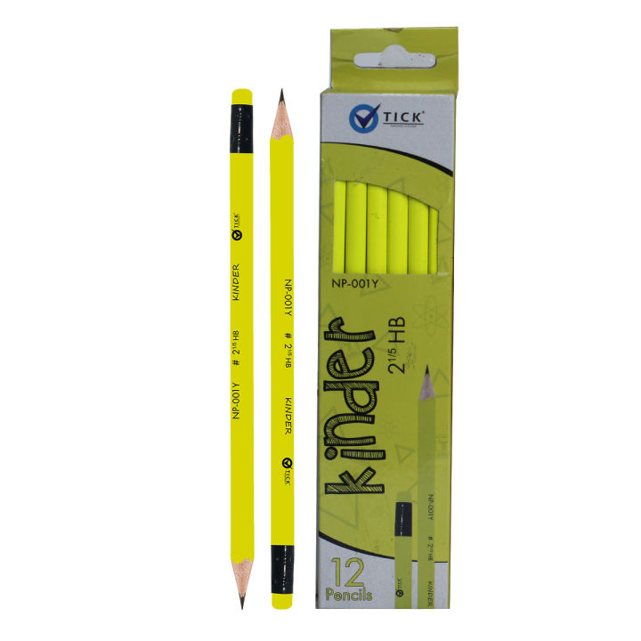 Tick Kinder Pencil Pack 12 pencils | Daraz.pk