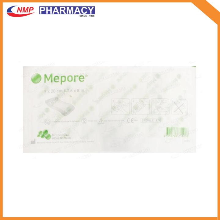 Mepore 9x20 cm Wound Dressing | Extra Large Sterile Self-Adhesive ...