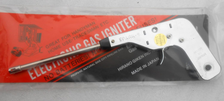 Electronic Spark Lights Gas Lighter - Gun Shape Gas Lighter, Long ...