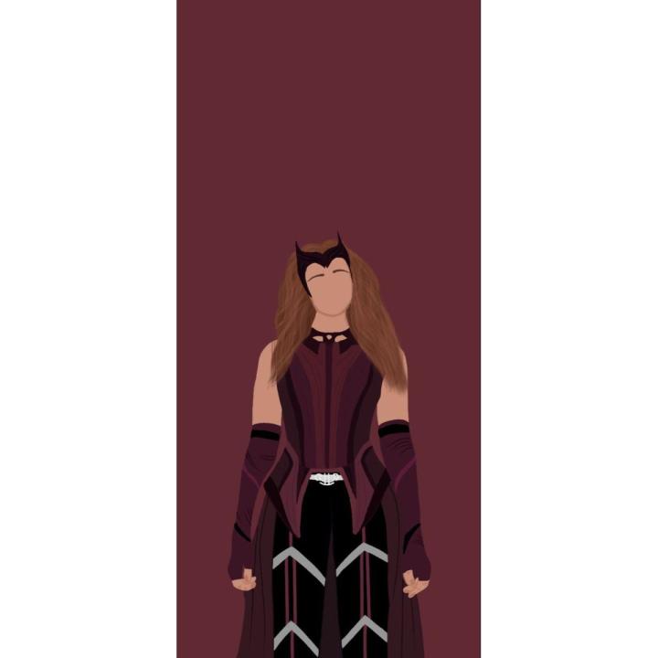 Scarlet Witch Wanda Vision Wanda Maximoff The Avengers by the Marvel ...