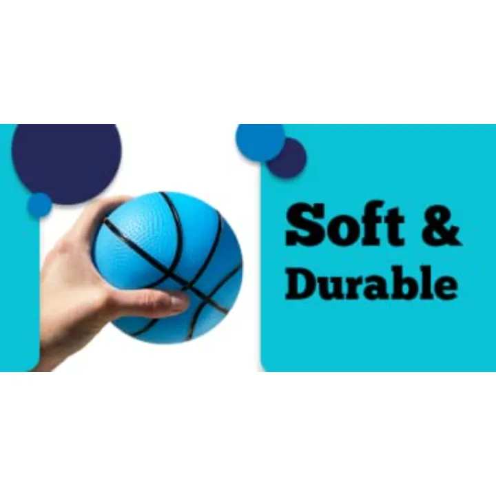 Mini Rubber Basketball for Kids | Size 5 Glow in the Dark Indoor ...