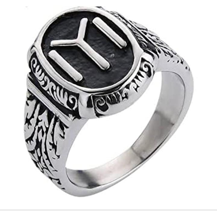Ertugrul Ghazi Ring For Men's & Boy's kayi Qabila (IYI) Symbol Silver ...