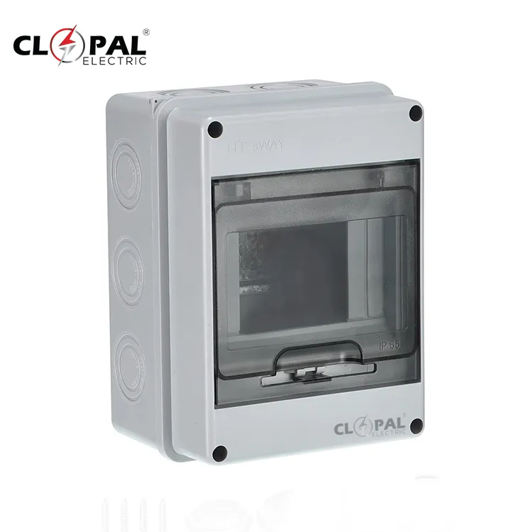 Clopal 5 & 12 Ways Waterproof IP65 Distribution Box Surface Mounted ...