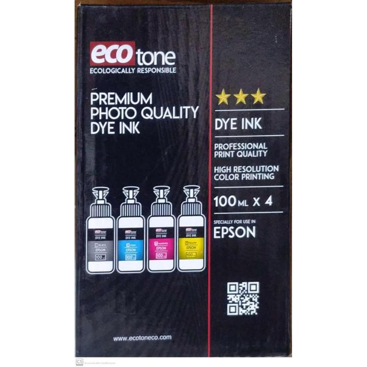 ECOTONE 70ml 4 COLOR INK FOR L3110 (EPSON) | Daraz.pk