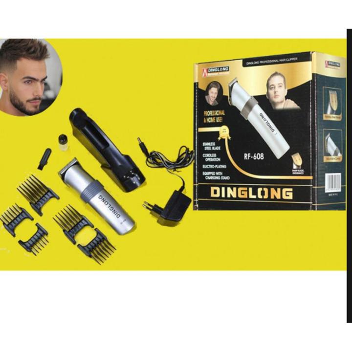 Dinglong RF-609 100% Original rechargeable with charge base Hair And ...