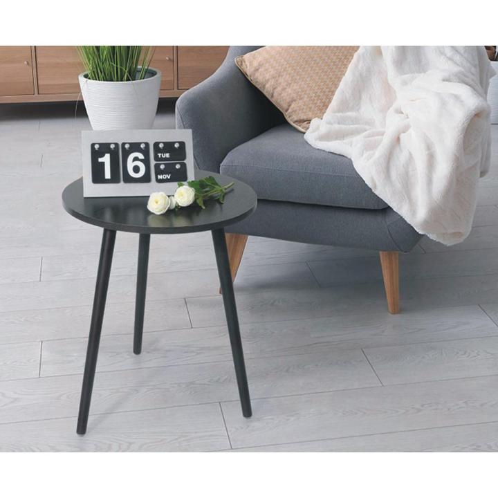 Set of 2 Side Table, Round Modern Home Decor Coffee Tea End Table for ...