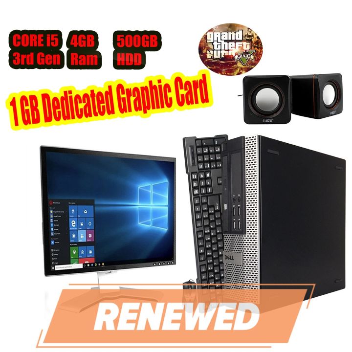 gaming PC Optiplex 7010 SFF - Core i5 - 3rd Gen - 4GB RAM DDR3 - 500GB ...
