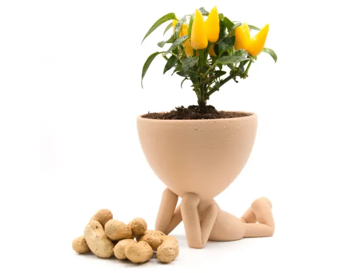 People Planter "Dreamer" – Modern Decorative Human-Shaped Plant Pot ...