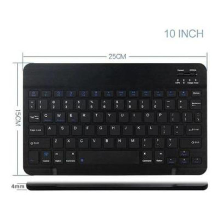 Mini 10 Inches Bluetooth Keyboard Wireless Keyboard For Phones Windows ...