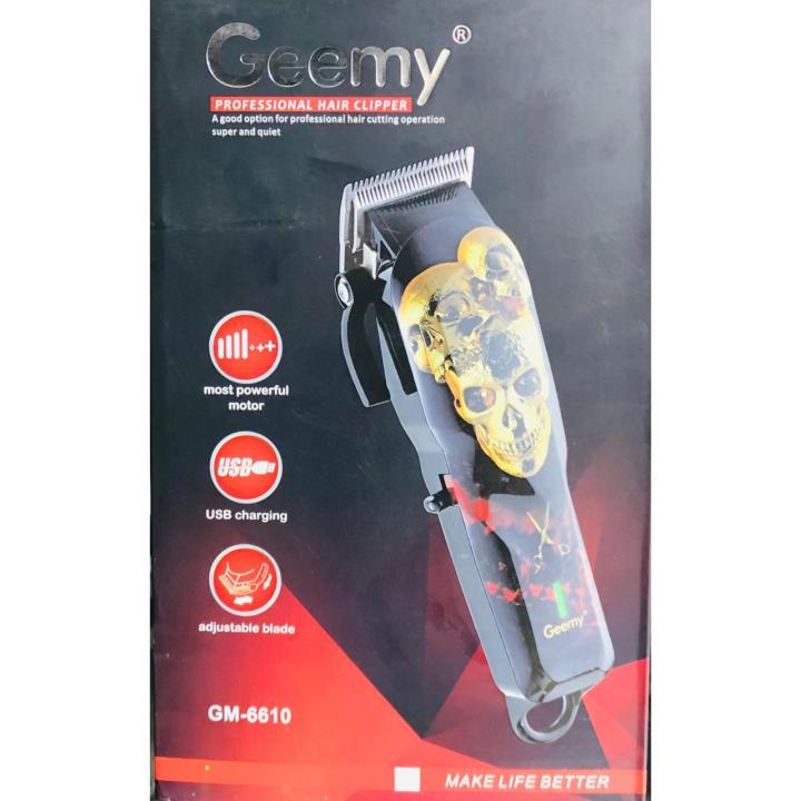 GEEMY professional hair trimmer GM-6610 | Daraz.pk