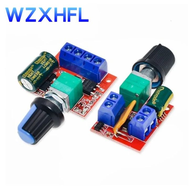 Mini DC-DC 4.5V-35V 5A 90W PWM DC Motor Speed Controller Module Speed Regulator Control Adjust ...