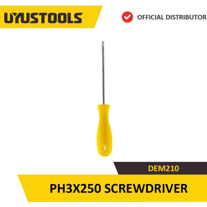 Four Point Screwdriver With PP Handle (MAGNETIZED TIP) – PH3X250 ...