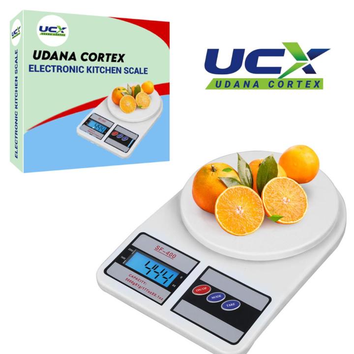 UDANA CORTEX 10kg Electronic Digital Kitchen Scale Digital Weight ...