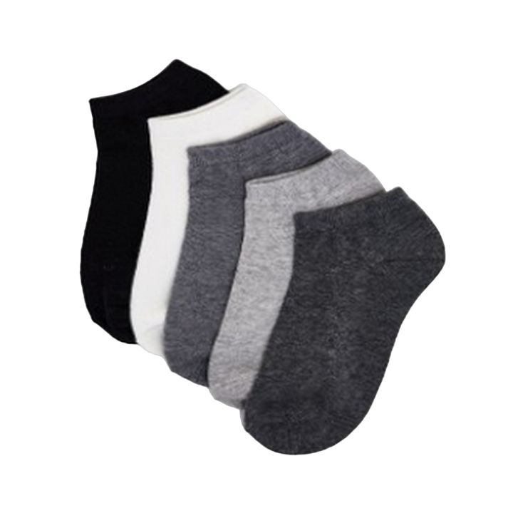 5 Pairs / Multi Color Ankle Socks For Men And Women | Daraz.pk