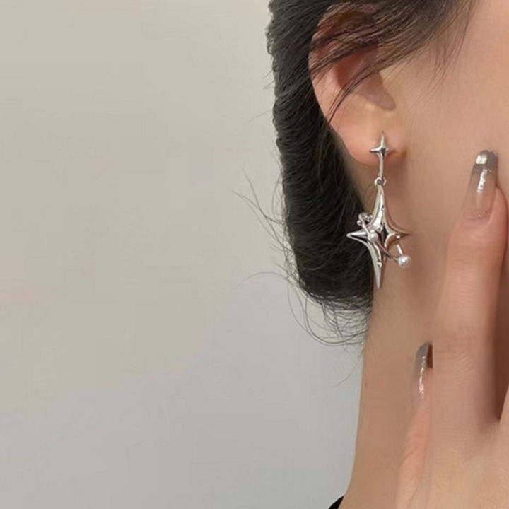 1Pair Ear Piercing Tragus Cartilage Dangle Earrings Helix Conch Rook ...