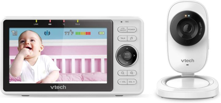 VTech RM5752 Wireless WiFi Video Baby Monitor with Free Remote Access ...