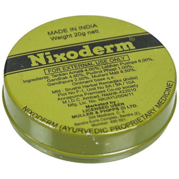 Nixoderm Cream | 10g / 20 g | For Skin Problems | Acne spots, water ...