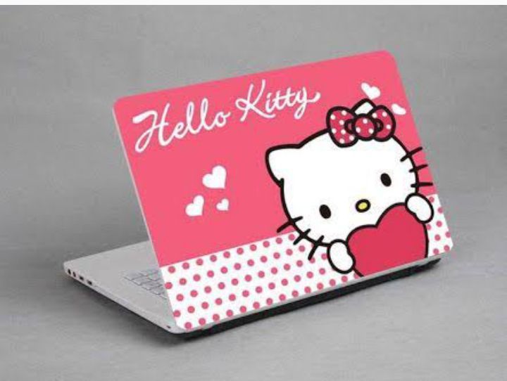 Hello Kitty Laptop Skin Vinyl Sticker Decal, 12 13 13.3 14 15 15.4 15.6 ...