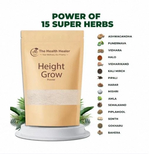 Height Growth Powder Boost Your Height Naturally Organic Natural Height ...