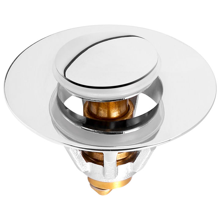 Basin Sink Waste Plug Bathroom Plugs Push-in Bounce Core Sink Spring ...