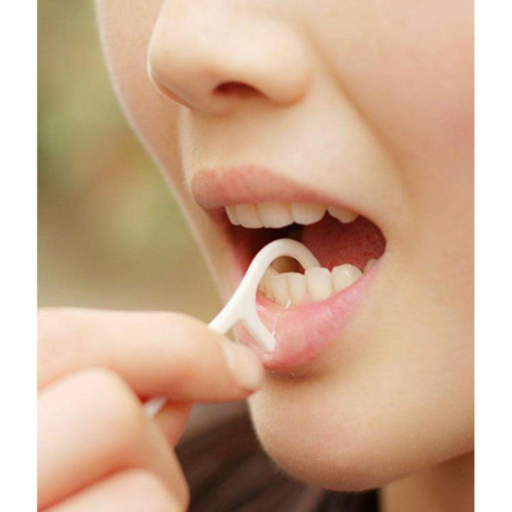 30Pcs Dental Floss Sticks & Tooth Picks Teeth Plaque Remover ...