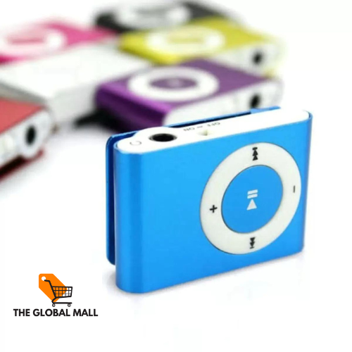 High-Quality MP3 Player | Portable Music Player | Shuffle, Memory Card ...