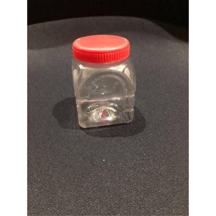 mini storage jar crystal plastic | Daraz.pk