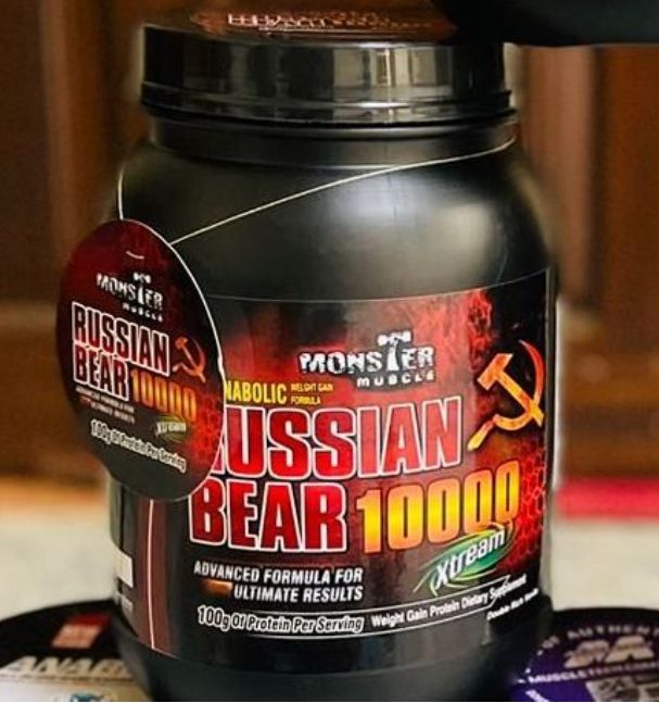 Russian Bear Protein Gain your body muscle and weight Gainer Best ...