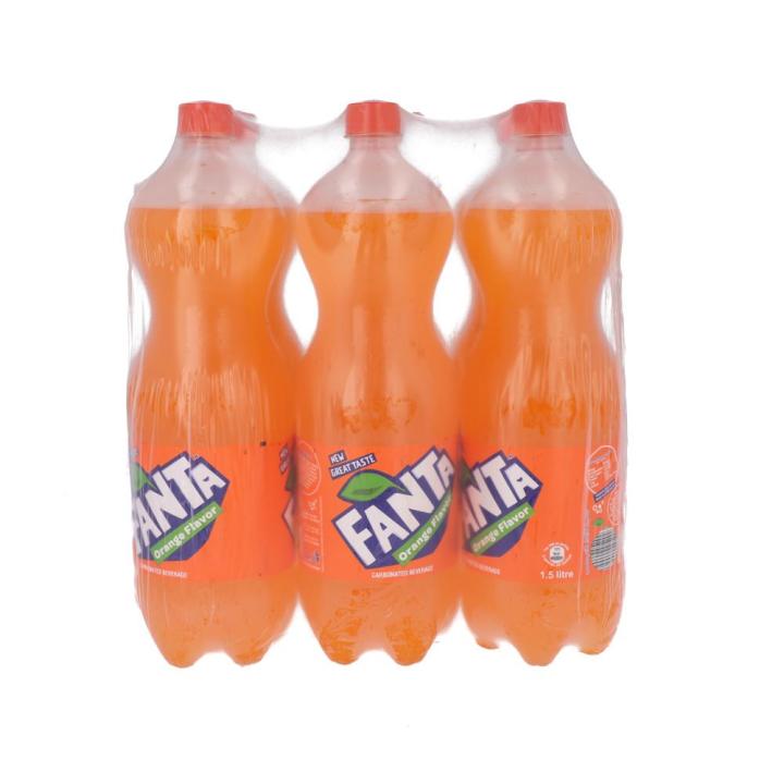 Fanta Orange Flavor1.5 Ltr x 6 | Daraz.pk