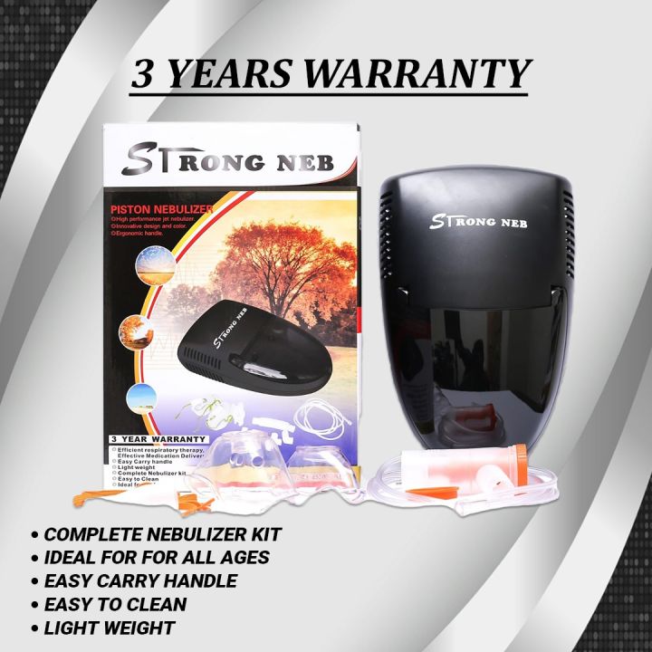 Life Care Nebulizer by Strong Neb Air Piston Compressor Nebulizer Kit ...