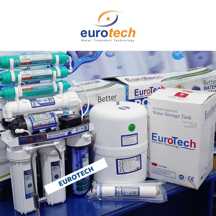 Eurotech Taiwan 7 Stage RO Plant Reverse Osmosis Water Filter system ...