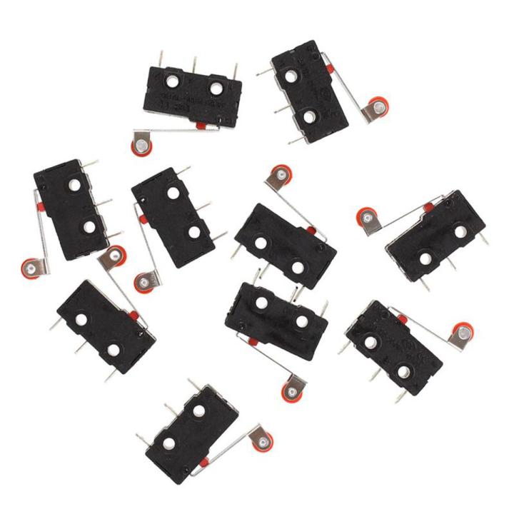 10 Pcs Mini Micro Limit Switch Roller Lever Arm SPDT Snap Action LOT | Daraz.pk