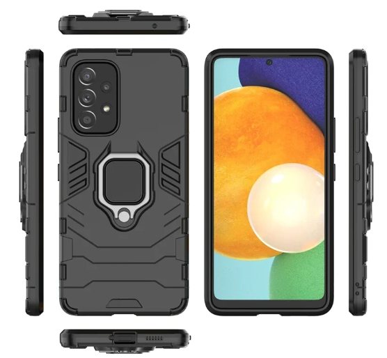 Samsung Galaxy A72 ProShield Case: 360° Protection with Finger Ring ...