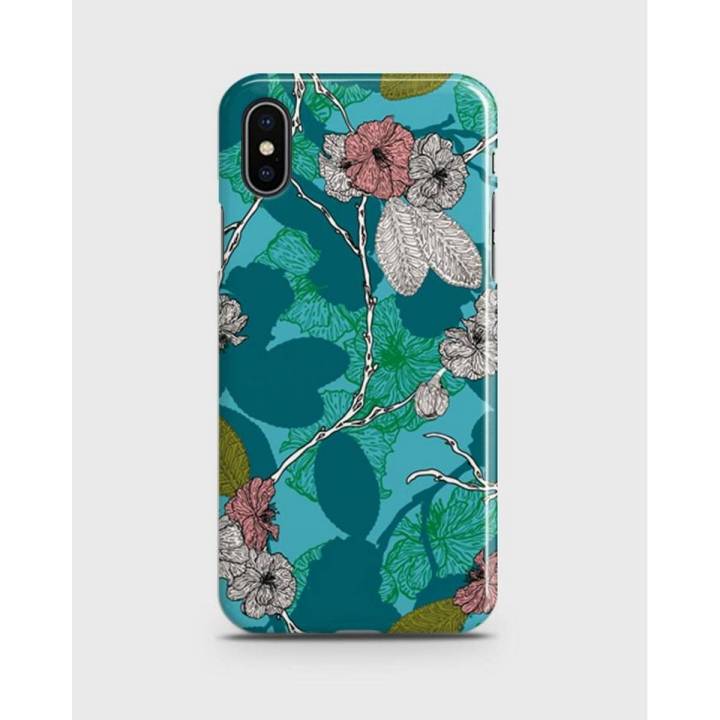 Iphone X Hard Cover In Cherry Blossom 2 Design -1Cover75 | Daraz.pk