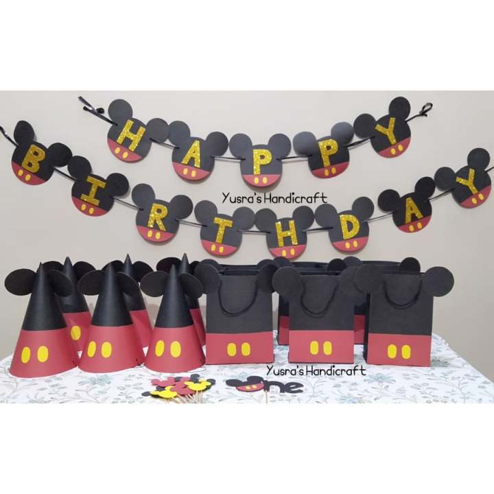 Mickey Mouse Birthday Party Theme For kids | Daraz.pk