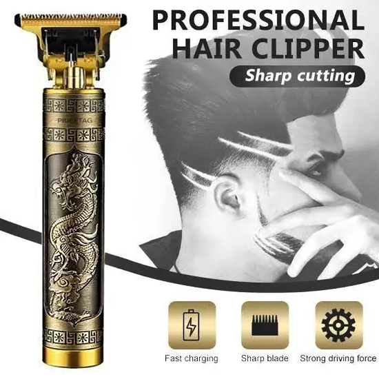 USB T9 Trimmer For Men Rechargeable Trimmer, Electric Hair Clipper ...