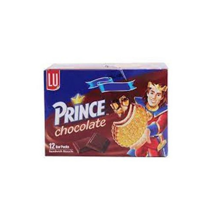 Prince Chocolate Sandwich Biscuits Bigger & Creamier (Pack of 12 ...
